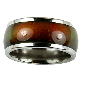 Mood Rings S16 Stainless Steel Endless Band High Quality Rainbow Colors (14)