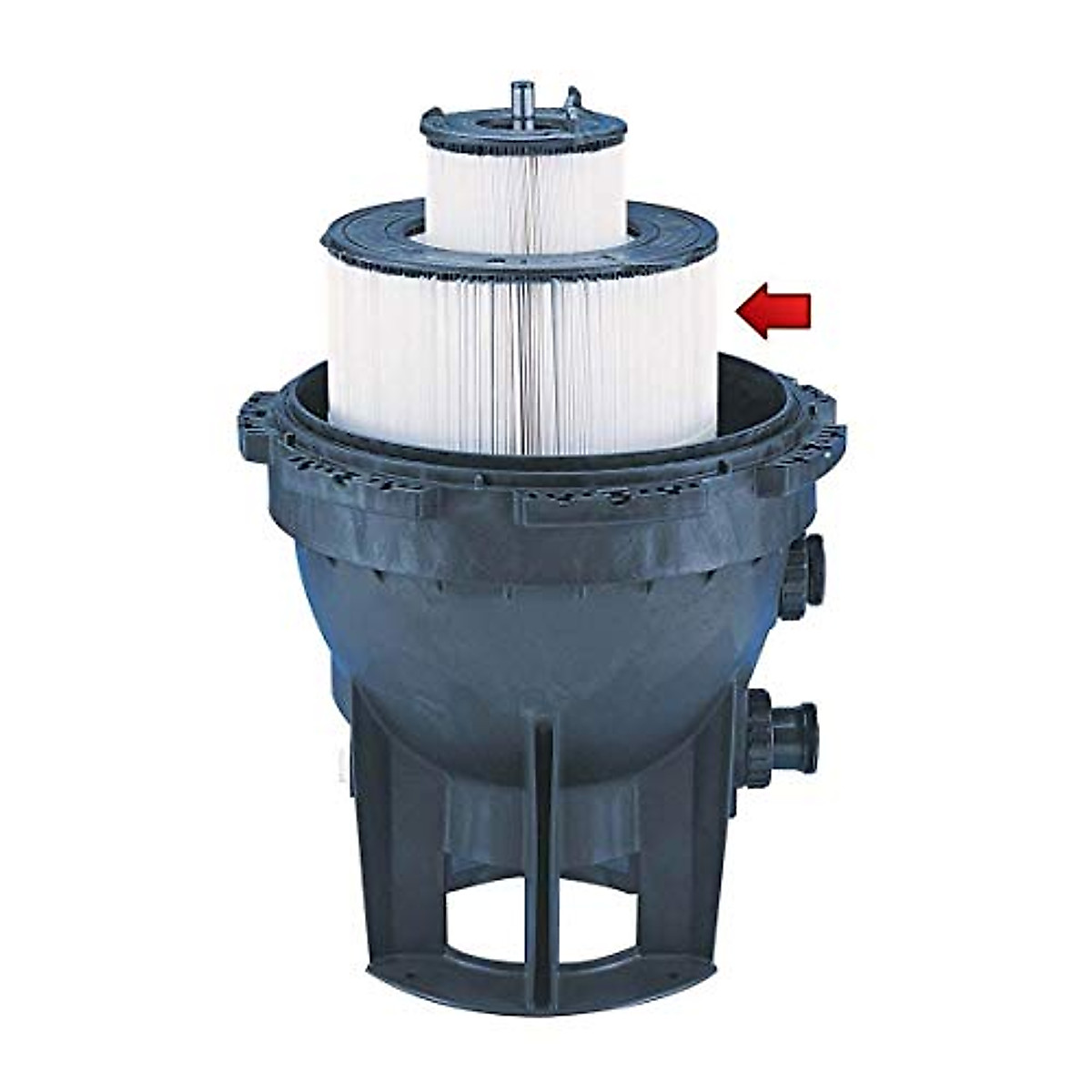 Sta-Rite 250220201S Large Outer Swimming Pool Filter + 250210200S System 3 Small Inner Replacement Filter Cartridge