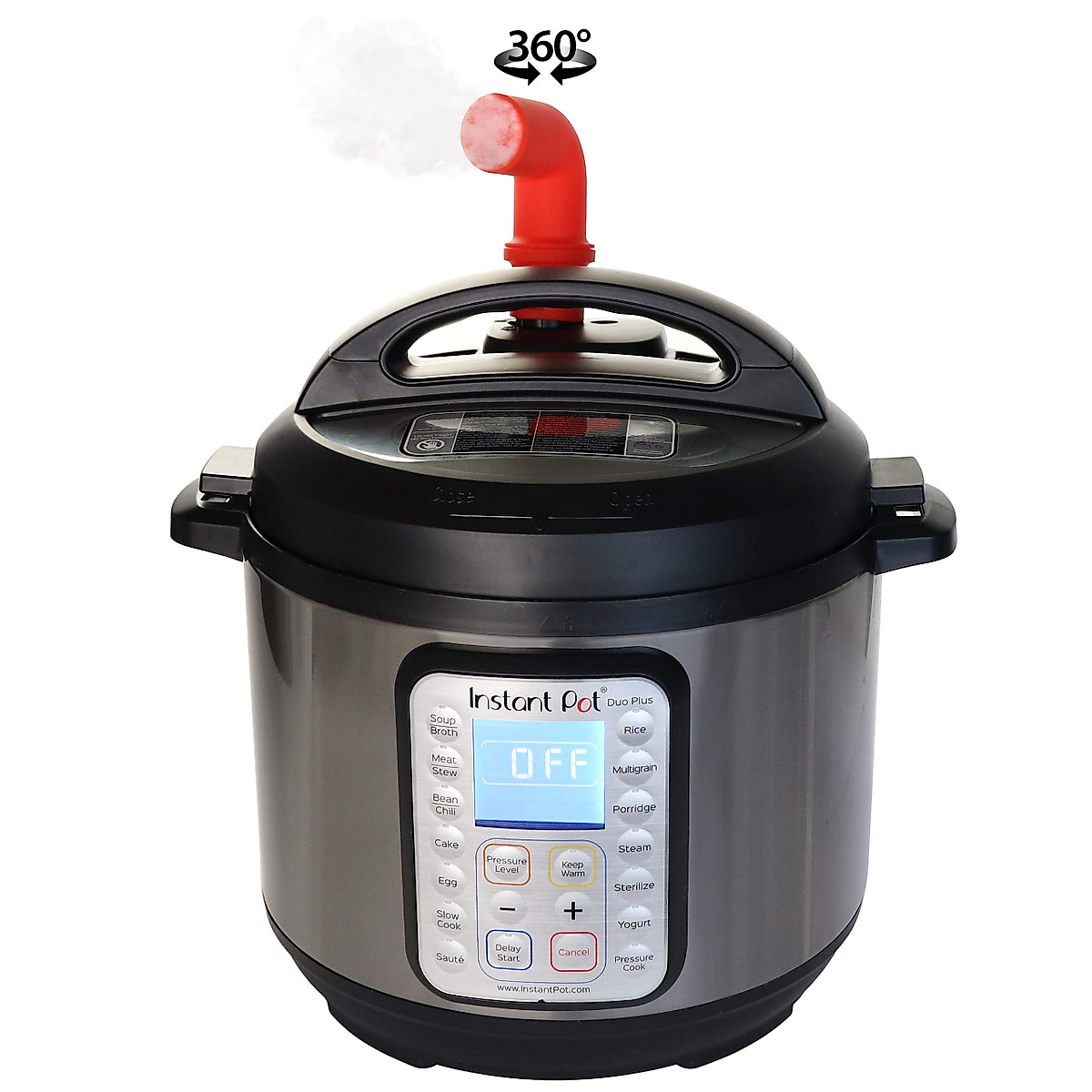 UPGRADED - Silicone Accessories For Instant Pot 5 & 6 Quart: Silicone Lid, 3 Silicone Sealing Rings, Silicone Egg Bites Mold, Mitts, Steam Diverter - 100% AUTHENTIC SILICONE - BPA-FREE, PVC-FREE