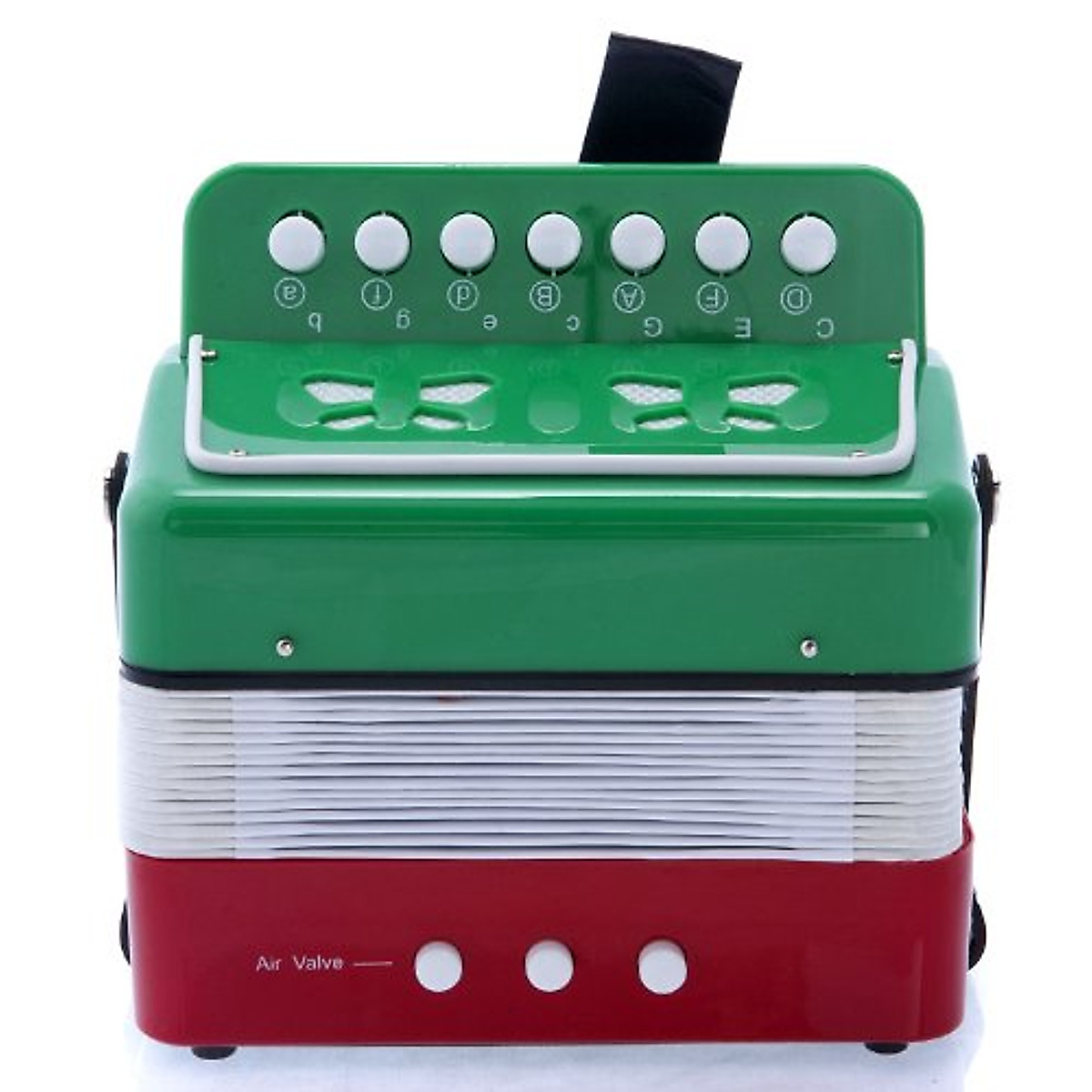 D'Luca G105-MEX Child Button Accordion Mexican Flag