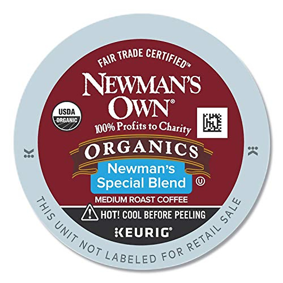 Newman's Own Organics Keurig Single-Serve K-Cup Pods Special Blend Medium Roast Coffee, Fair Trade Certified, 24 Count
