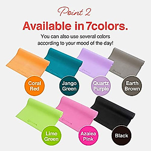 Primasole Yoga Mat with Carry Strap for Yoga Pilates Fitness and Floor Workout at Home and Gym 1/4 thick (Jango Green Color) PSS91NH004A