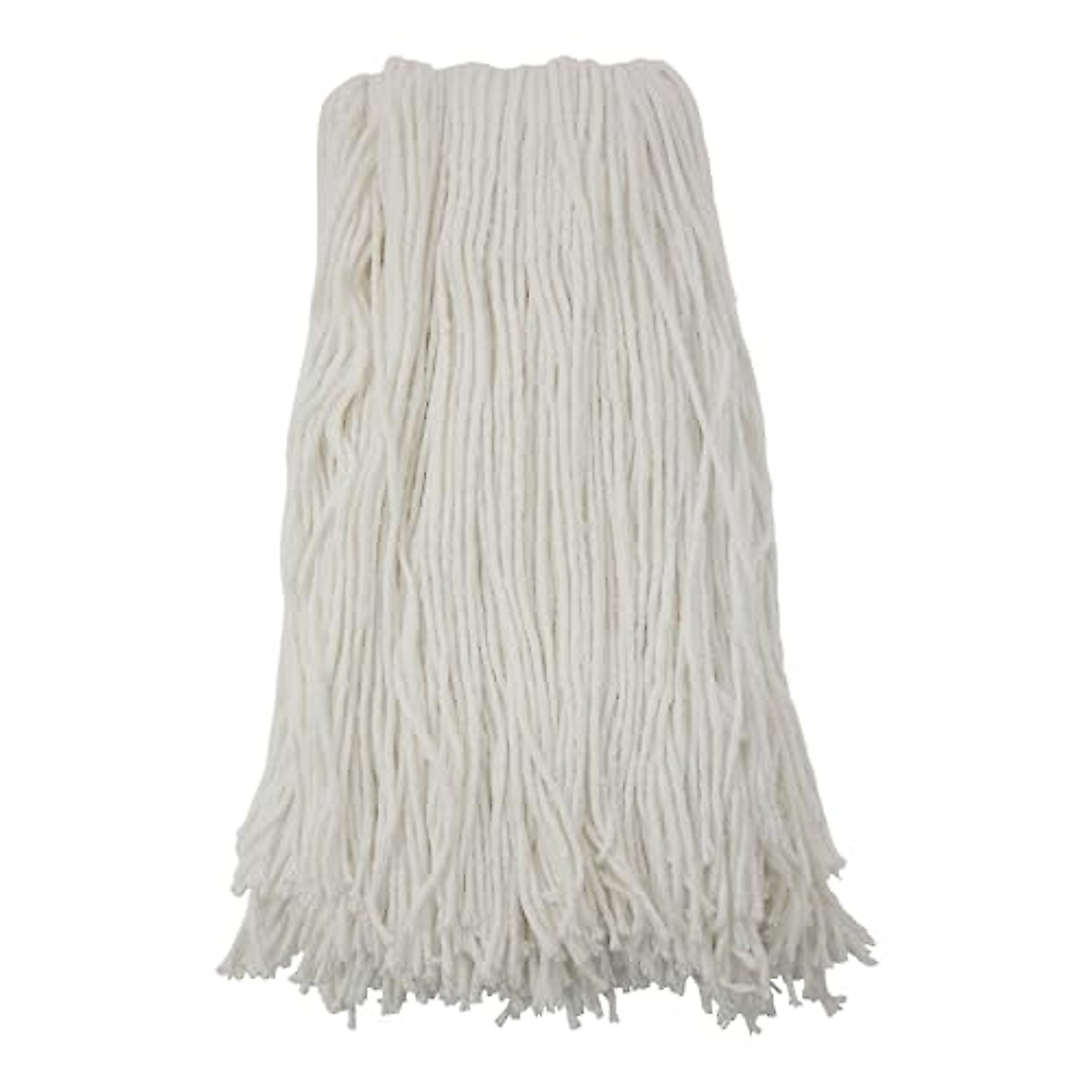 Boardwalk BWK2032RCT No. 32 Rayon Cut-End Wet Mop Head - White (12/Carton)