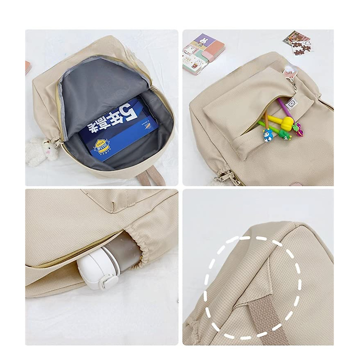 Mini Backpack Cute Small Backpack Purse for Women Mini Backpack Purse Backpack Purse for Teen Girls (Black)