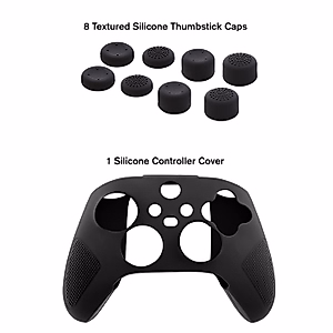 Deluxe Master Pak for Xbox Series X|S | Dual Controller Charge Base | High Quality Wired Headset Designed for Ears | 2 Rechargeable Battery Packs | Silicone Controller Skin and Thumb stick Caps