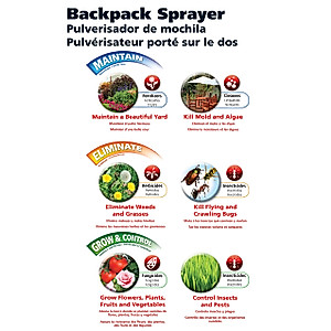 SOLO 425 4-Gallon Piston Backpack Sprayer, Wide Pressure Range up to 90 psi