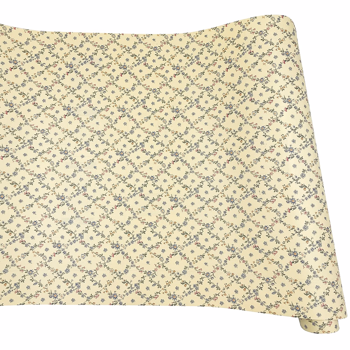 Yifely Sunmer Blooms Furniture Paper Decorative Shelf Drawer Liner Self-Adhesive Storage Locker Decor 17.7 Inch by 9.8 Feet