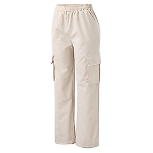 AopnHQ fold Over Yoga Pant Pinstripe Pants Summer Work Pants Capri Casual Summer Plus Size Woman Capri Pants for Summer White hankerchifs Womens Clothing