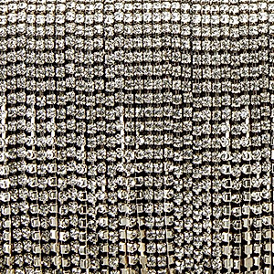 Vince Camuto Womens Bijou Minauderie Clutch, Black Satin, One Size US