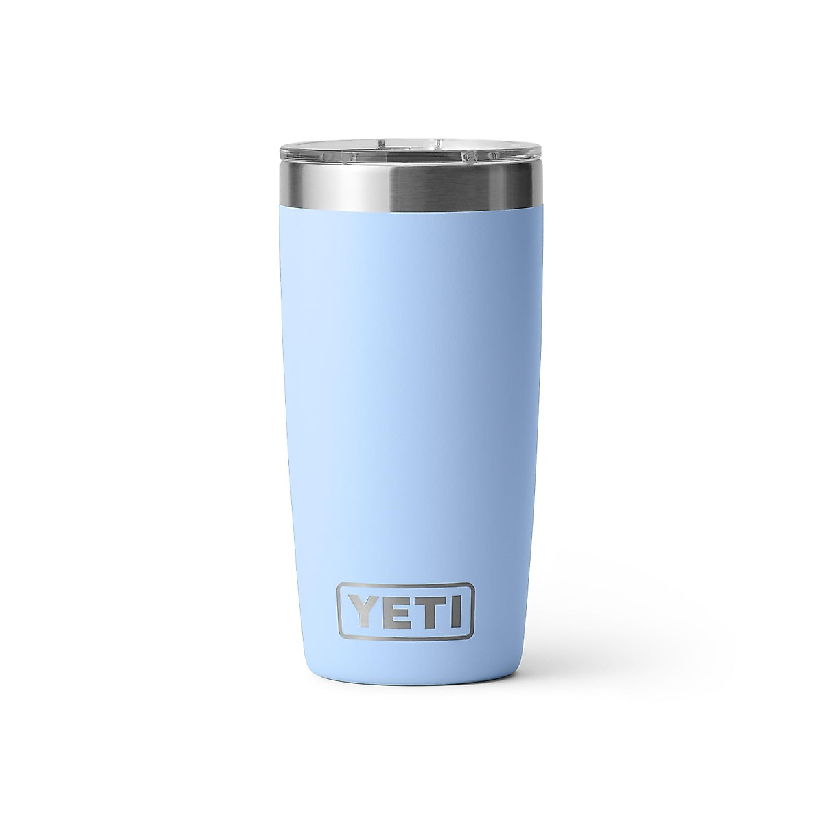 YETI Rambler 10 oz Tumbler, Stainless Steel, Vacuum Insulated with MagSlider Lid, Big Sky Blue