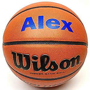 WILSON Customized Personalized Evolution Basketball Indoor Game Ball
