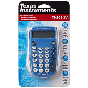 Texas Instruments TI-503 SV Standard Function Calculator