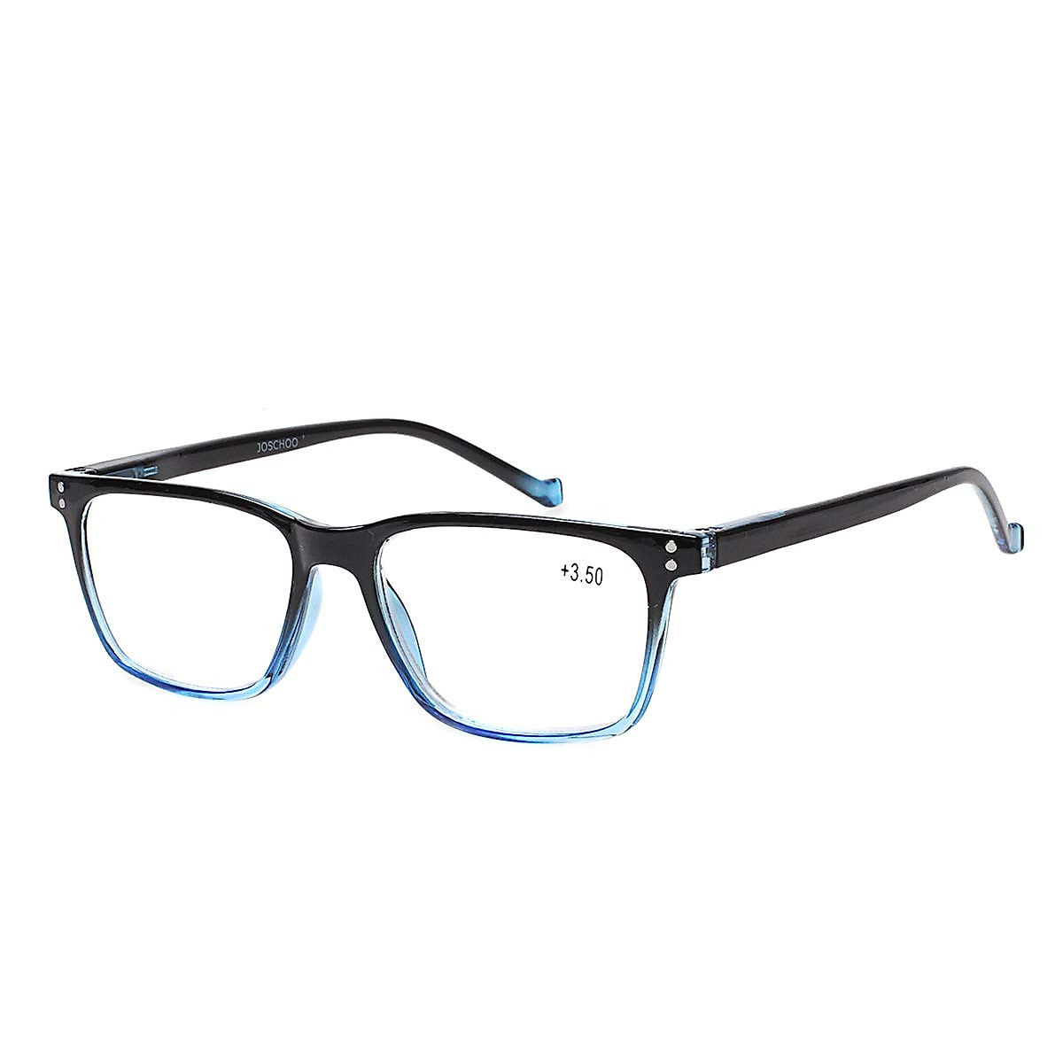 JOSCHOO 5 Pack Reading Glasses Men Women Spring Hinges Comfortable Glasses for Reading (5 Mix, 3.0)Medium