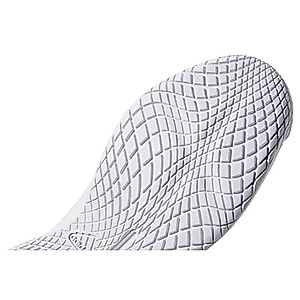 adidas Women's Novaflight Volleyball Sneaker, White/Silver Metallic/White, 9