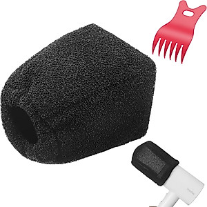 Hair Blow Dryer Sock Sponge Diffuser Sock for Hair Dryer Hot Sock Diffuser with Comb for Hairstyling Accessories