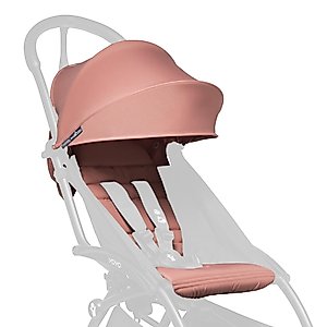 BABYZEN YOYO 6+ Color Pack, Ginger - Textiles Only: Seat Cushion, Matching Canopy & Zippered Back Pocket - Requires YOYO2 Frame (Sold Separately)