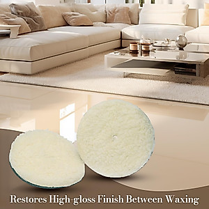 Koblenz 4501029 lambswool lustering Pads