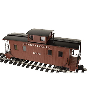 Bachmann Trains - Center Cupola Caboose - Pennsylvania #1002 - Large G Scale