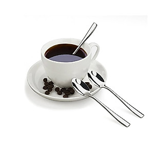 HOMMP Coffee Spoon, 16-Piece Stainless Steel Demitasse Espresso Spoons