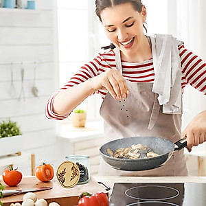 4 Oui Yogurt Jar Lids With Beautiful Olive Branches Pattern. Made of Bamboo Wood with Food Grade Silicone Sealing Ring. Durable, Food-Safe, Airtight Fit. Oui Yogurt Jar Lids for Regular or Petite Jars