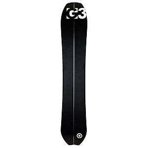 G3 GENUINE GUIDE GEAR AXLE Splitboard, All Mountain Directional Splitboard, Carbon Fiber Matrix, Longer Early Rise, Full Thickness Base, Backcountry Touring, 2023 (162CM)