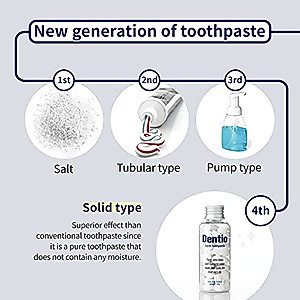 Whitening Toothpaste Tablets, for Camping, Travel, Fresh Breath (120 Count)