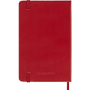Moleskine Classic 18 Month 2022-2023 Weekly Planner, Hard Cover, Pocket (3.5" x 5.5"), Scarlet Red