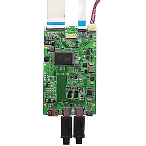 VSDISPLAY 15.6" 15.6 inch 1920x1080 IPS LCD NV156FHM-T10 (with a Build-in Touch Screen) Work with HD-MI Type-C Controller Board (HDR Board)