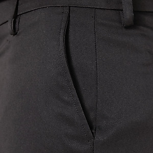 Amazon Essentials Men's Slim-Fit Stretch Golf Short, Black, 33