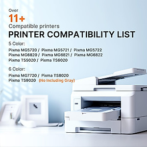 E-Z Ink (TM Compatible Ink Cartridge Replacement for Canon PGI-270XL CLI-271XL PGI 270 XL CLI 271 XL to use with MG6821 TS5020 TS9020 (3 Large Black,3 Small Black,3 Cyan,3 Magenta,3 Yellow) 15 Pack