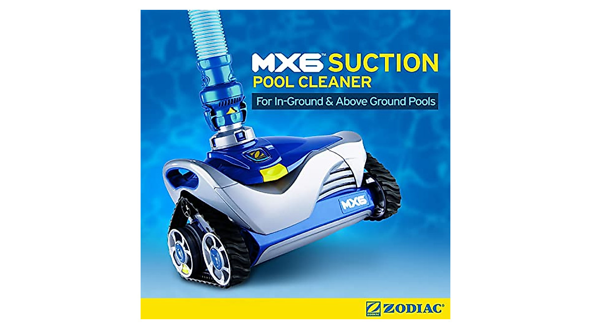 Zodiac MX6 Automatic Suction-Side Pool Cleaner Vacuum for In-ground ...