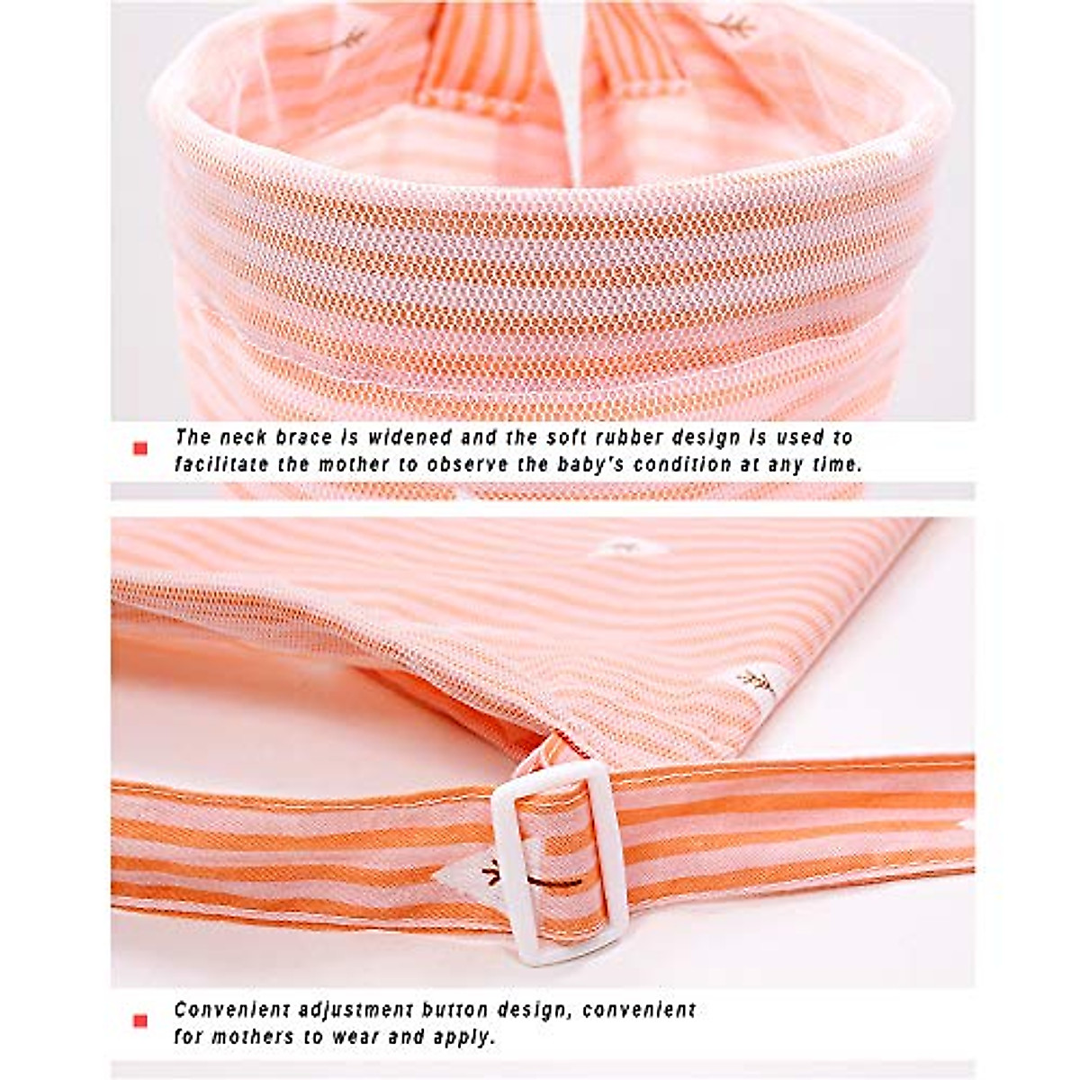 Nursing Covers for Breastfeeding, Soft Cotton Breast Feeding Cover Stroller Cover with Lace Screen Yarn, Privacy Nursing Covers Infant Feeding Cover Infant Breathable for Breastfeeding Supplies（Pink）