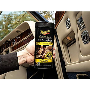 25 Pack Gold Class Leather Wipes