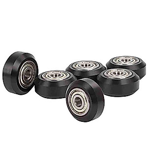 Creality 3D Printer POM Wheel Plastic Pulley Linear Bearing for Ender 3/Ender 3 Pro,CR-7,CR-8,CR-10,CR10S,S4,S5 (Pack of 10)