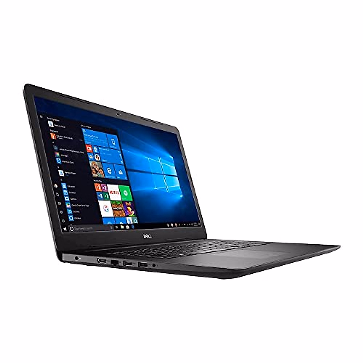 Inspiron 17.3-inch HD+ Laptop Computer, 10th Gen Intel Core i7-1065G7, 16GB RAM, 1TB HDD+512GB SSD, Intel Iris Plus Graphics, Waves MaxxAudio Pro, DVD-RW, Windows 10, Black (Renewed)
