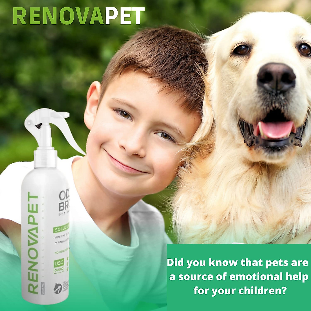 PetyPup Renovapet Organic Oral Care Solution