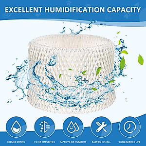 Cenipar HAC-504 Premium Humidifier Filters Replacement for Honey-Well Humidifier Filter HAC-504AW and Filter A Replacement for HCM-350, HCM-500, HCM-600 &Cool Mist Humidifiers 4 Pack