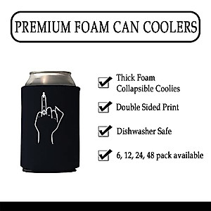 Veracco Ring Finger Engagement Party Decorations for Couples Bride and Groom Gifts Can Coolie Holder Bachelorette Just Married Wedding Favors For Mr Mrs Newlywed Anniversary Bridal Shower (Black, 12)