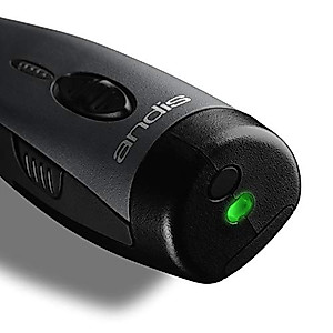 Andis 79005 Supra ZR II Cordless Rechargeable Hair & Beard Trimmer, Detachable Blade Clipper, Lithium-Ion Powerful Battery, Black - Pack of 1