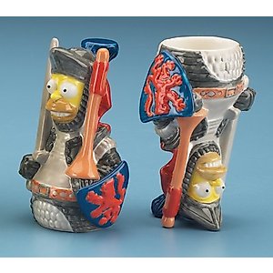 Homer Knight Porcelain Shot Glass 2oz