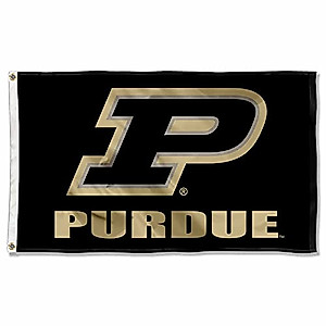 College Flags & Banners Co. Purdue Boilermakers Slant P Flag