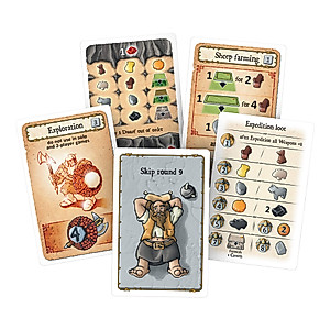 Mayfair Games The Cave Farmers Board Game (Base Game) Cooperative Farming Game Strategy Game for Adults and Kids Ages 12+ 1-7 Players Average Playtime 30-210 Minutes Made by Lookout Games