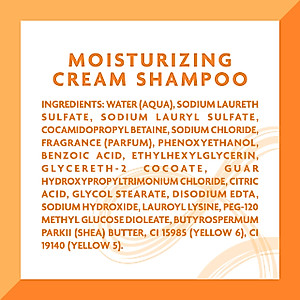 Cantu Moisturizing Cream Shampoo with Shea Butter, 13.5 fl oz