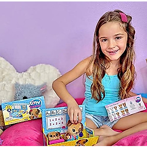 Tiny Tukkins Doggy Family Stuffed Animal Preschool Playset- Play Preschool Set for Girls & Toddlers Includes Big Sister and Baby Stuffed Animal Dog- Made from Kid-Friendly Materials