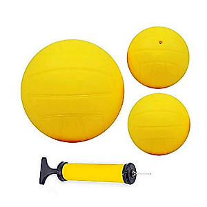 Viminston Sports Game Balls Replacement Including 6" Training ball and 3.6" Competition Balls with Pump