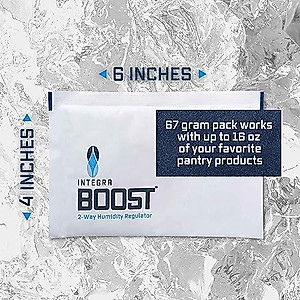 Integra Boost RH 2-Way Humidity Control, 55 Percent, 67 Gram (Pack of 6)