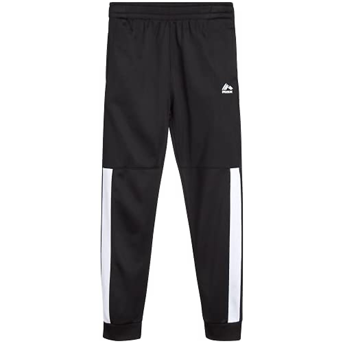 RBX Boys' Sweatpants - 2 Pack Tricot Active Performance Fleece Basic Jogger Pants - Breathable Athletic Pants for Boys (4-20), Size 5-6, White/Black