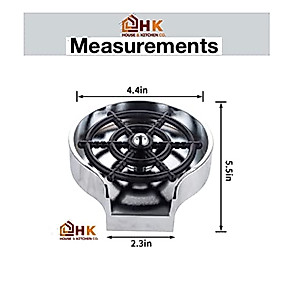 House & Kitchen Co. , Kitchen Sink Accessories, Bottle Washer for Sink, Glass Cleaner Tool, Baby Bottle Washer, Bar Glass Rinser