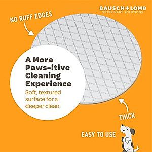 Project Watson Dog Ear Wipes, Gentle pH Balanced Formula to Help Soothe, Cleanse & Moisturize, Contains Aloe Leaf Juice, Hydrogen Peroxide & Fragrance Free, 45 Pre-Moistened Textured Wipes