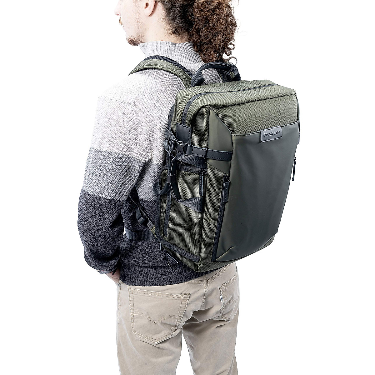 VANGUARD Camera Bag Shoulder 41, Green, Rucksack